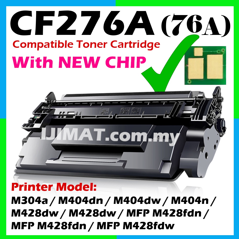Compatible Toner CF276A 76A CF276X For HP Laserjet M304a M404dn M404dw ...