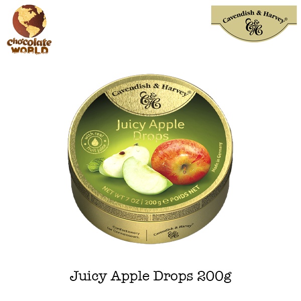 Cavendish & Harvey Apple Drops Tin 200g (Made in Germany) | Shopee Malaysia
