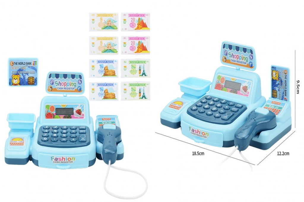 Lingoer| 1 Set Easy to Operate Simulation Cash Register for Children ...