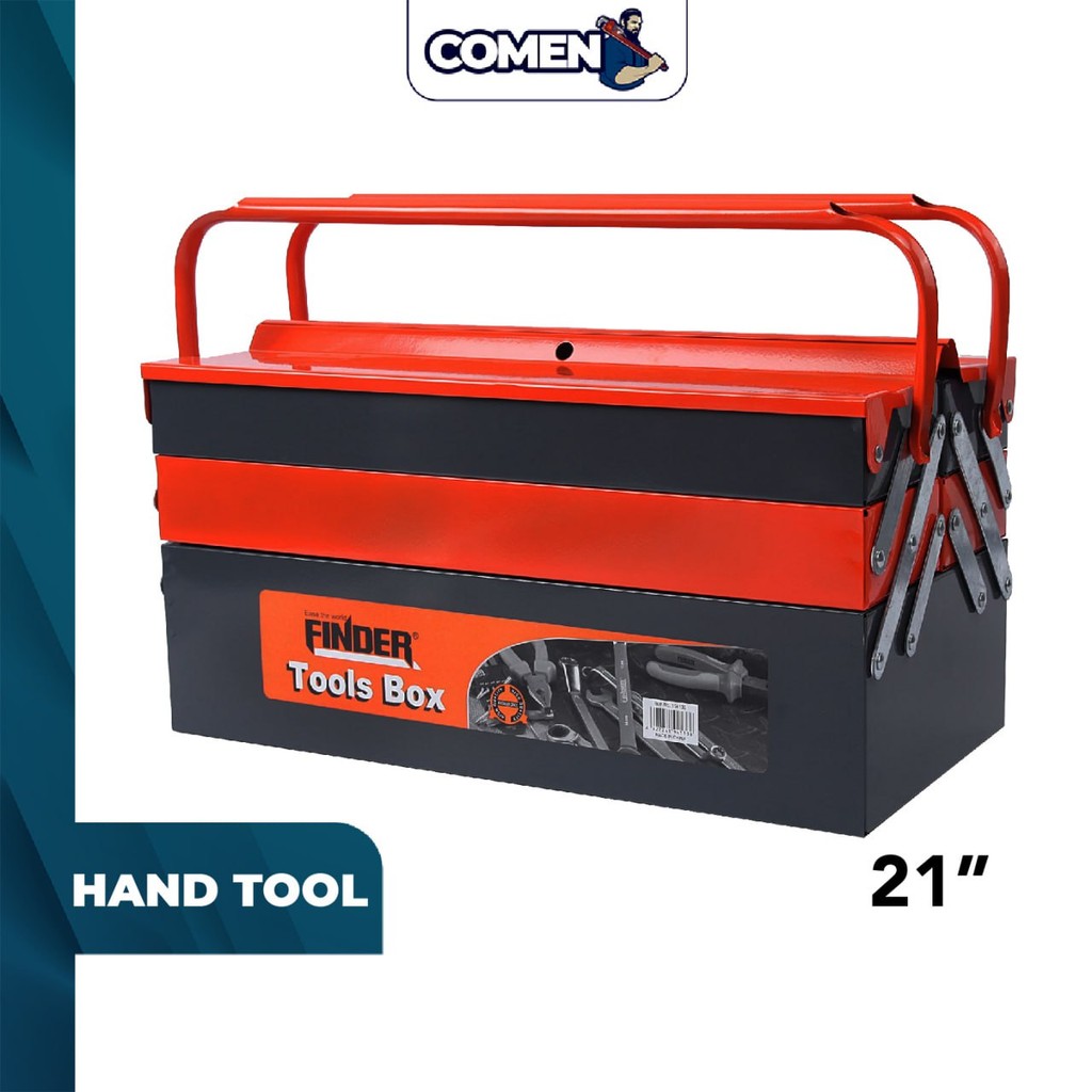 PREMIUM 21inch Tool Box Heavy Duty Kotak Alatan Hardware Besi | Shopee ...