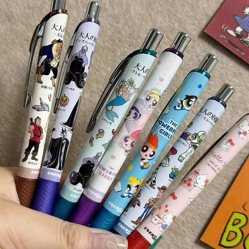 Pentel Disney Princess Gel Pen The Powergirl Limited Edition Black ...