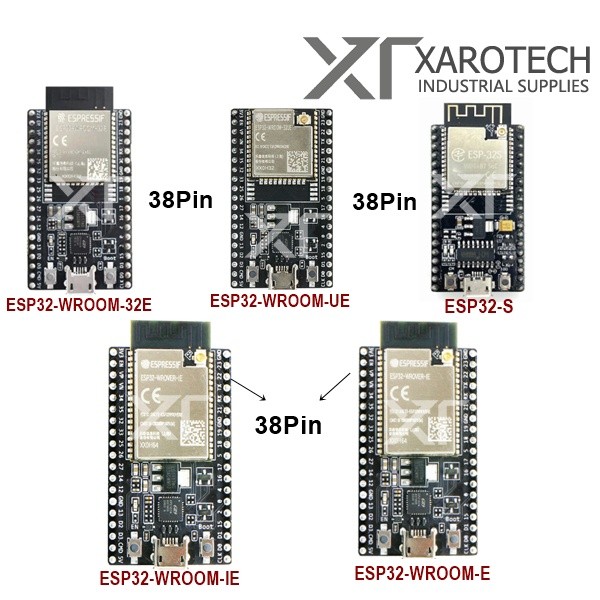 Esp32 Nodemcu Iot Esp 32 Esp32e Esp32ue Esp32s Wrover Wifi And Bluetooth