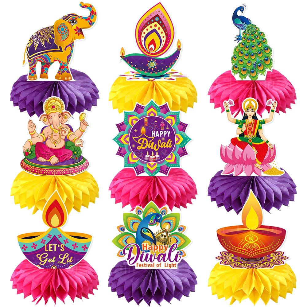 2024 Diwali Table Ornaments Party Decoration Deepavali Festival Gift ...