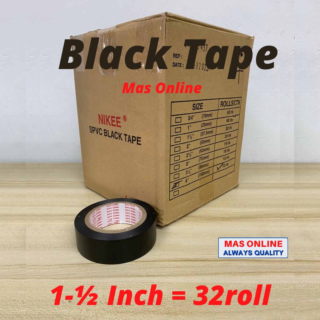 (CARTON) High Quality PVC Black Protection Tape Aluminium Protectection ...