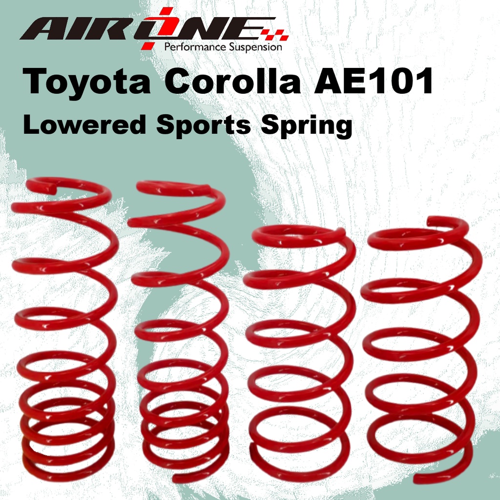 AIRONE Toyota Corolla SEG AE101 Lowered Height Sport Spring | Shopee ...