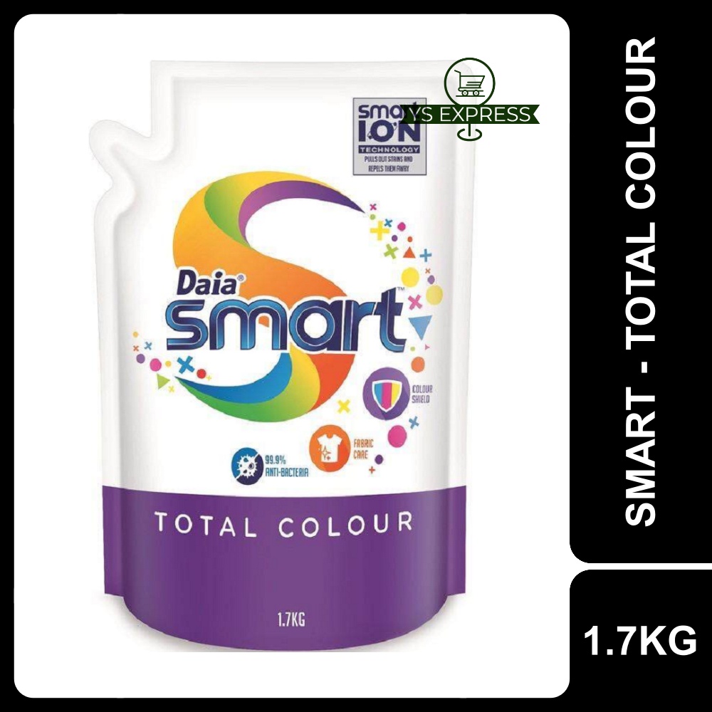 DAIA Smart Total Colour Concentrated Liquid Detergent 1.7KG | Shopee Malaysia