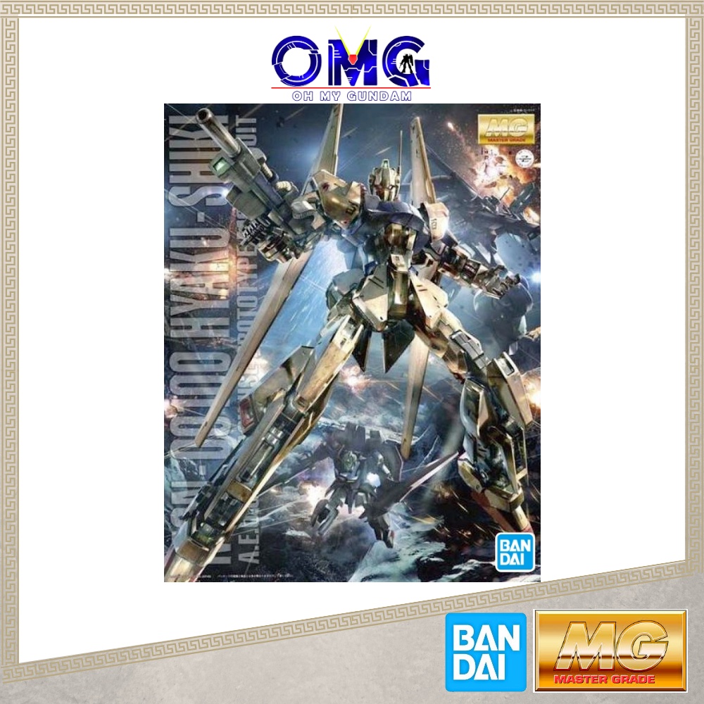 Bandai MG MSN-00100 Hyaku Shiki Gundam 2.0 61592 96701 1/100 MSN-00100 Hyaku-Shiki 2.0 Hyaku ...