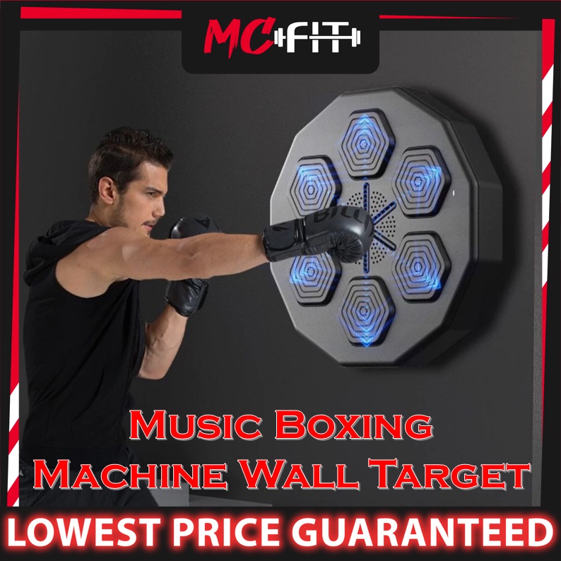 MCFIT Music Boxing Machine Wall Target LED Reaction Goal Music Boxing ...