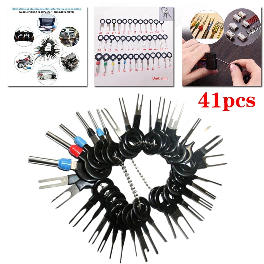 [TWILIGHT] 41PCS Terminal Removal Tool Extractor Pin Automotive Car ...