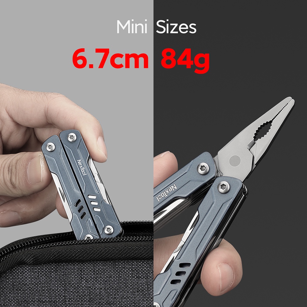 Nextool Mini Sailor 10in1 Multifunctional Pliers Tools NE20156 | Shopee ...