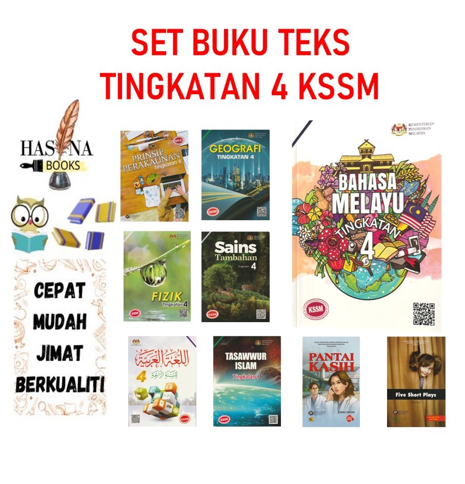 Buku Teks Tingkatan 4 KSSM | Shopee Malaysia