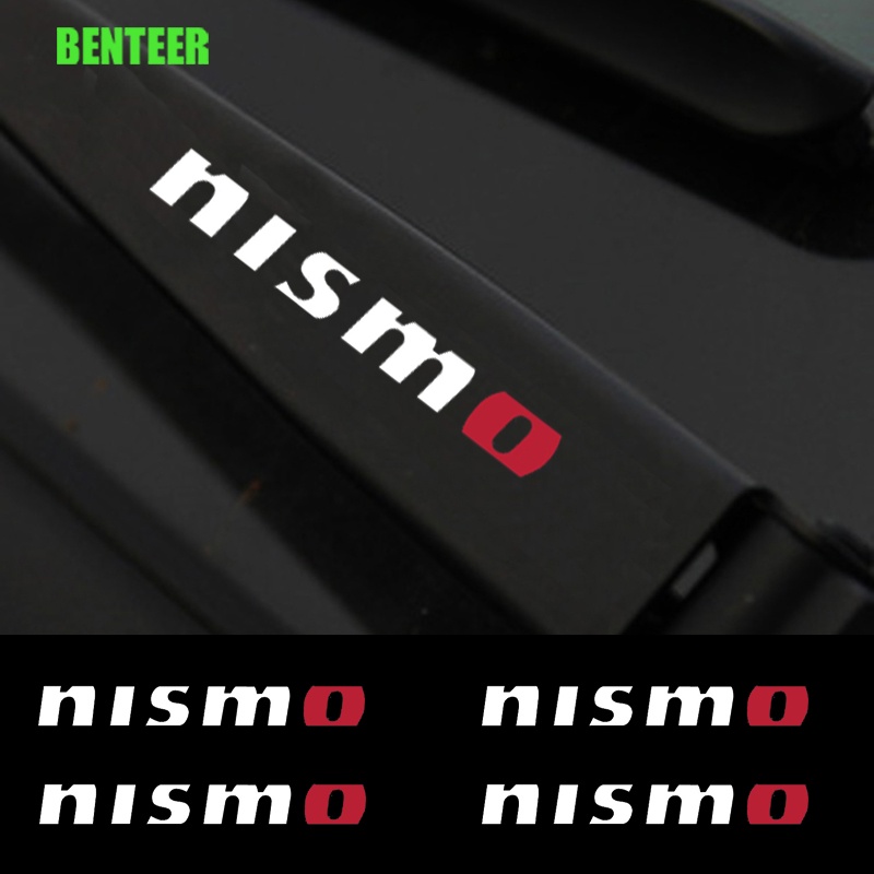 4Pcs Nismo Car Windshield Wiper Sticker For Nissan Qashqai Juke Leaf ...