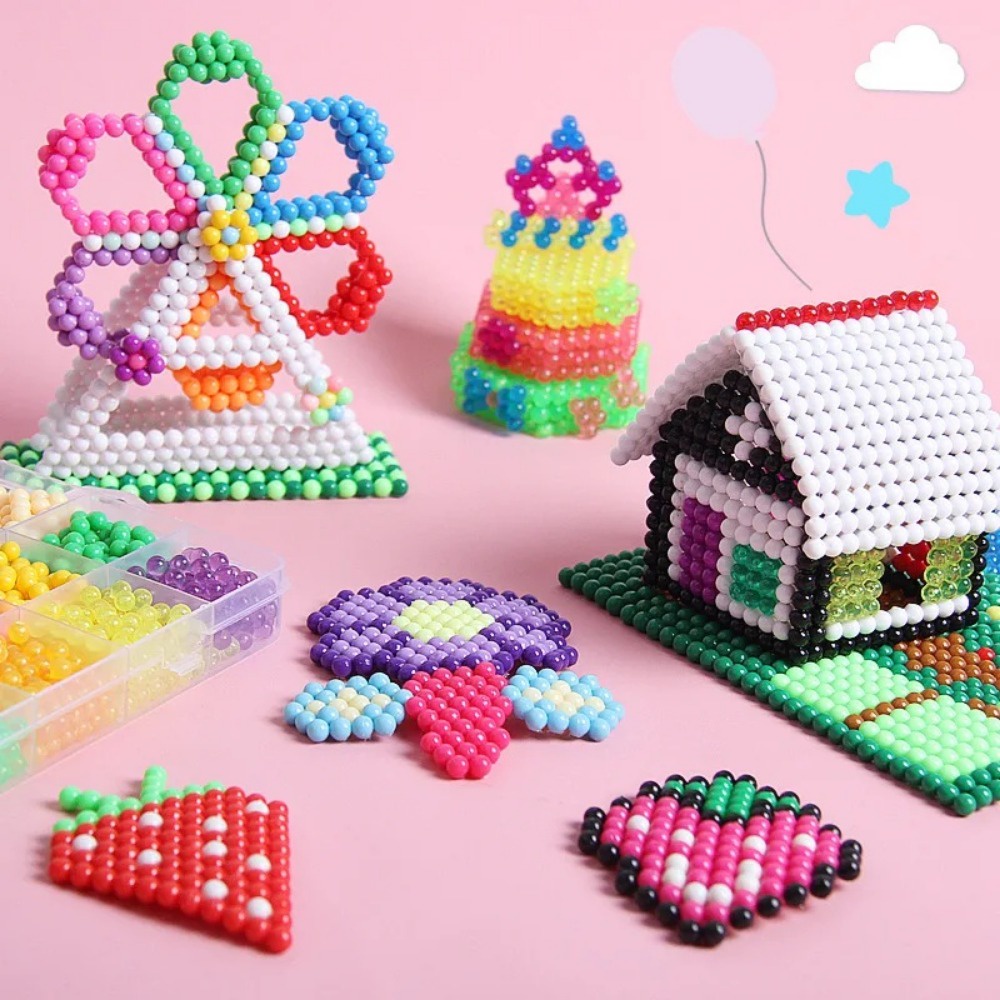 Magic Water Fuse Beads Creative Beads DIY Art Crafts Toys Magic Water ...