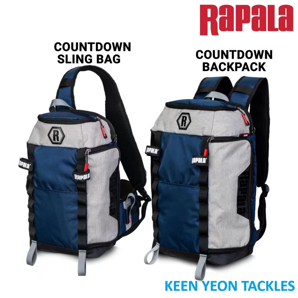 RAPALA COUNTDOWN SLING BAG / COUNTDOWN BACKPACK | Shopee Malaysia
