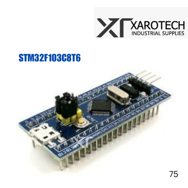 STM32 STM32F103C8T6 Board Blue Pill ARM Microcontroller Development Module Soldered Project ...