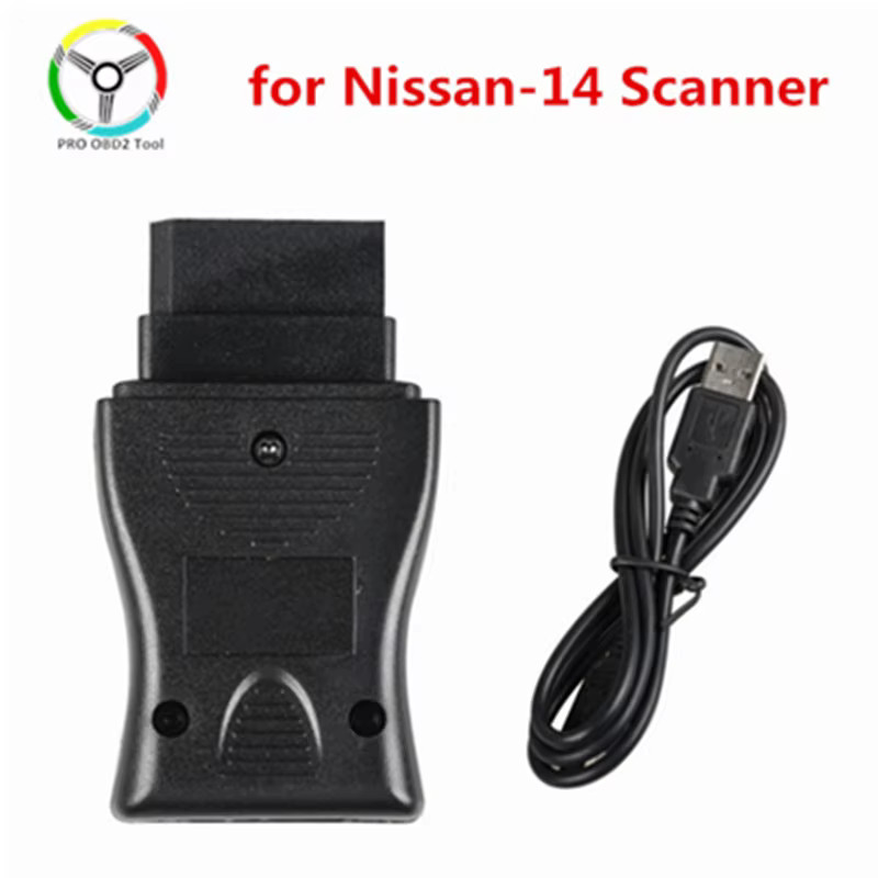 14 Pin for Nissan Consult Interface 14Pin USB Car Diagnostic OBD Fault ...