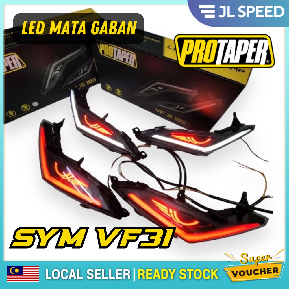 PROTAPER SYM VF3I 185 PILOT LAMP LED POSITION LIGHT MATA GABAN LAMPU ...