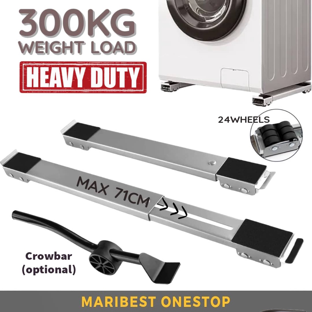 1 Set Extendable Base Stand for Washing Machine Heavy Duty Furniture ...