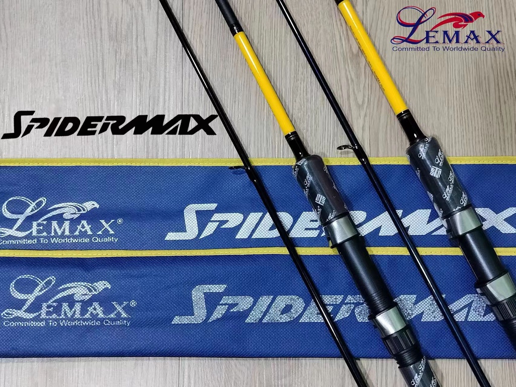 LEMAX SPIDERMAX SPINNING FISHING ROD | Shopee Malaysia