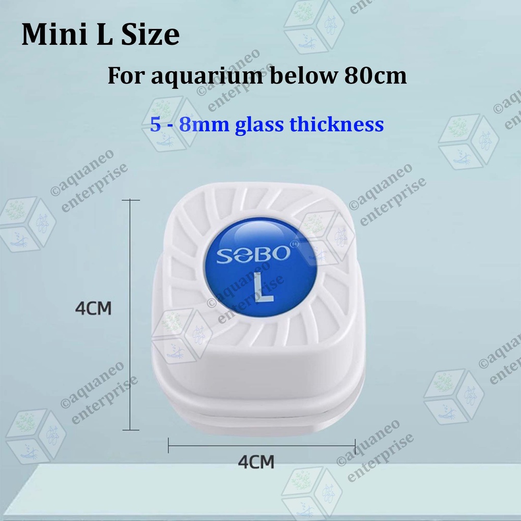 Sobo Mini Aquarium Floating Magnet Cleaner Brush - S M L | magnet brush ...