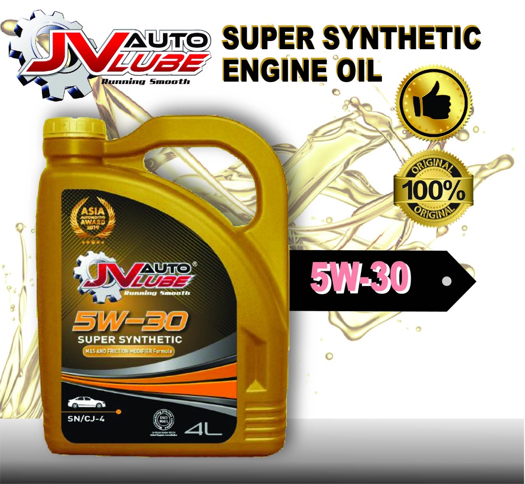 JV Auto Lube - Engine Oil 5W-30 Original | Shopee Malaysia