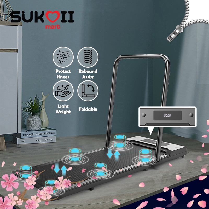 SKOI 2.0HP Home Smart Foldable Treadmill Electric Walking Pad Machine ...