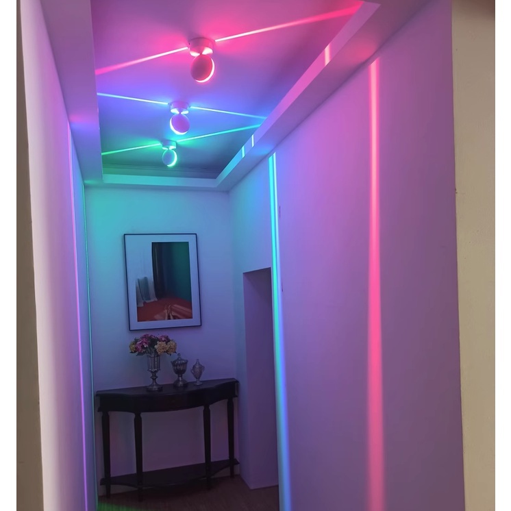 Simple LED Ceiling Light Corridor Light Spotlight Color-Changing Line ...