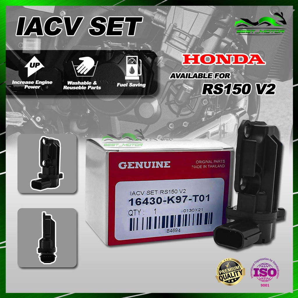 IACV SENSOR SET HONDA RS150 RS150 V2 GENUINE IDLE AIR CONTROL VALVE SET ...