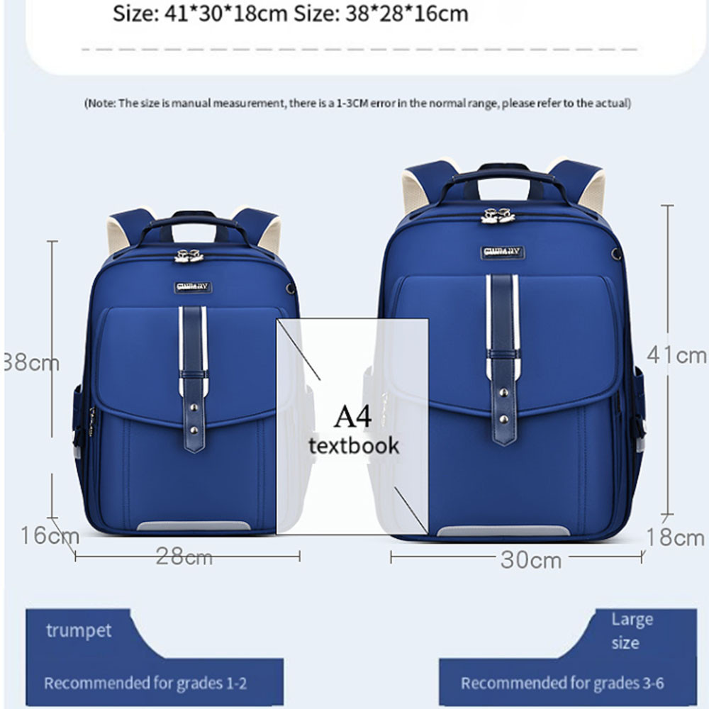 Children's schoolbag elementary school students load reduction spine ...