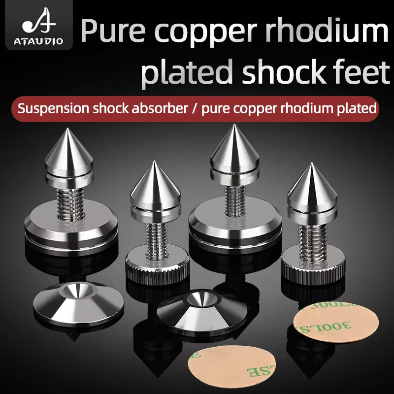 ATAUDIO HiFi Soulmate Adjustable Shock Absorber Speaker Stand Feet Pegs ...