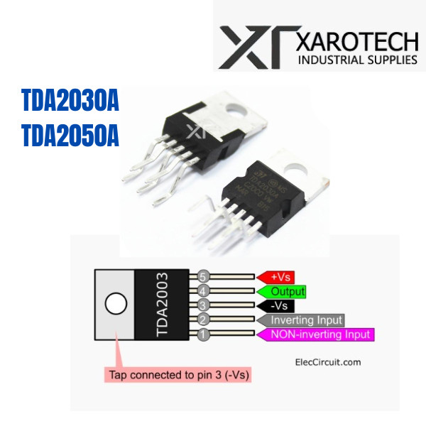 TDA2030A TDA2050A TDA2003A Audio Power Amplifier IC TDA2030 TDA2050 ...