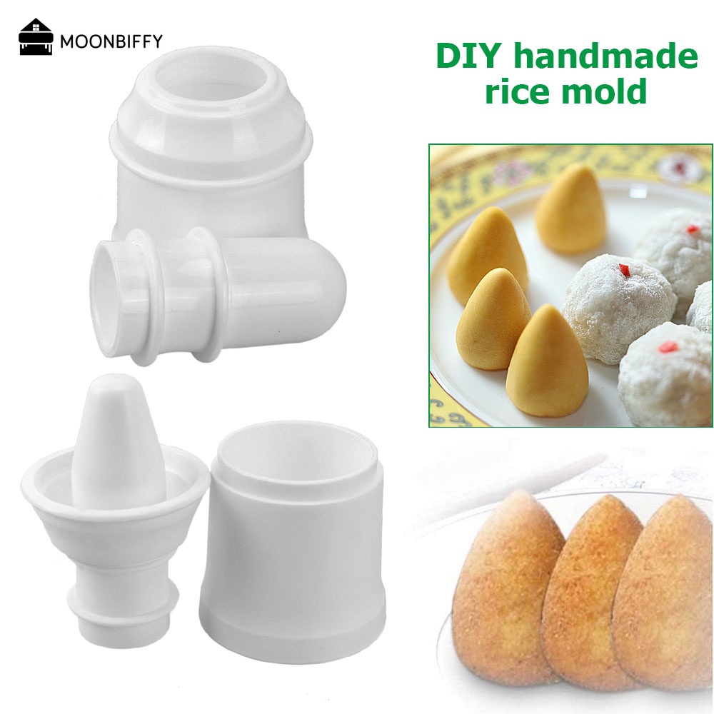 DIY Rice Ball Press Maker Kitchen Meat Rice Balls Mold Reusable Sushi ...