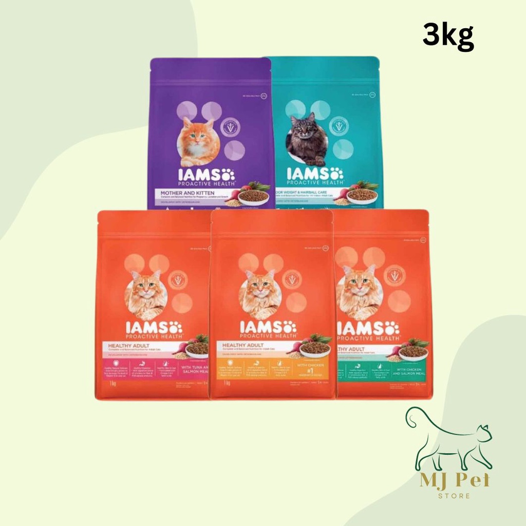 IAMS ProActive Health Healthy Kitten Dry Cat Food 3kg - (Mother Kitten ...