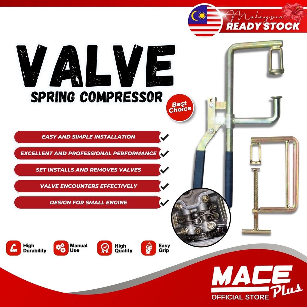 Valve Spring Clamps Compressor Valve Spring Remover Small | Large ...