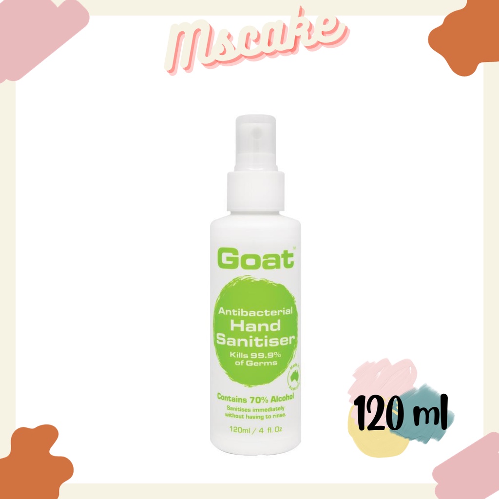 Goat Antibacterial Hand Sanitiser Alcohol Spray 120ml | Shopee Malaysia
