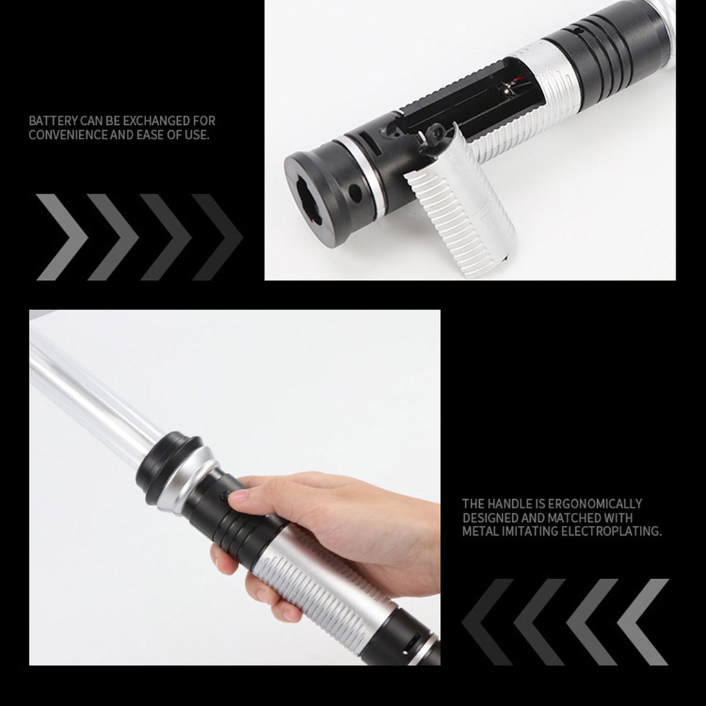 Coldplay-2 pcs Star Wars connect combine Lightsaber with Light sound ...