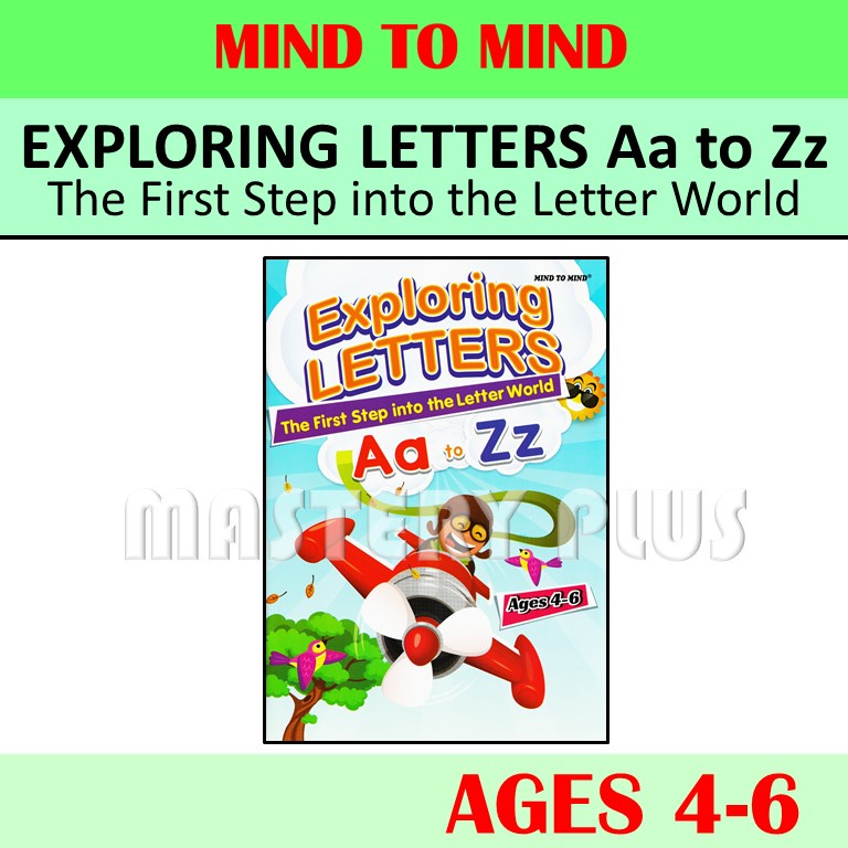 EXPLORING LETTERS Aa to Zz - AGES 4-6 - THE FIRST STEP INTO THE LETTER ...
