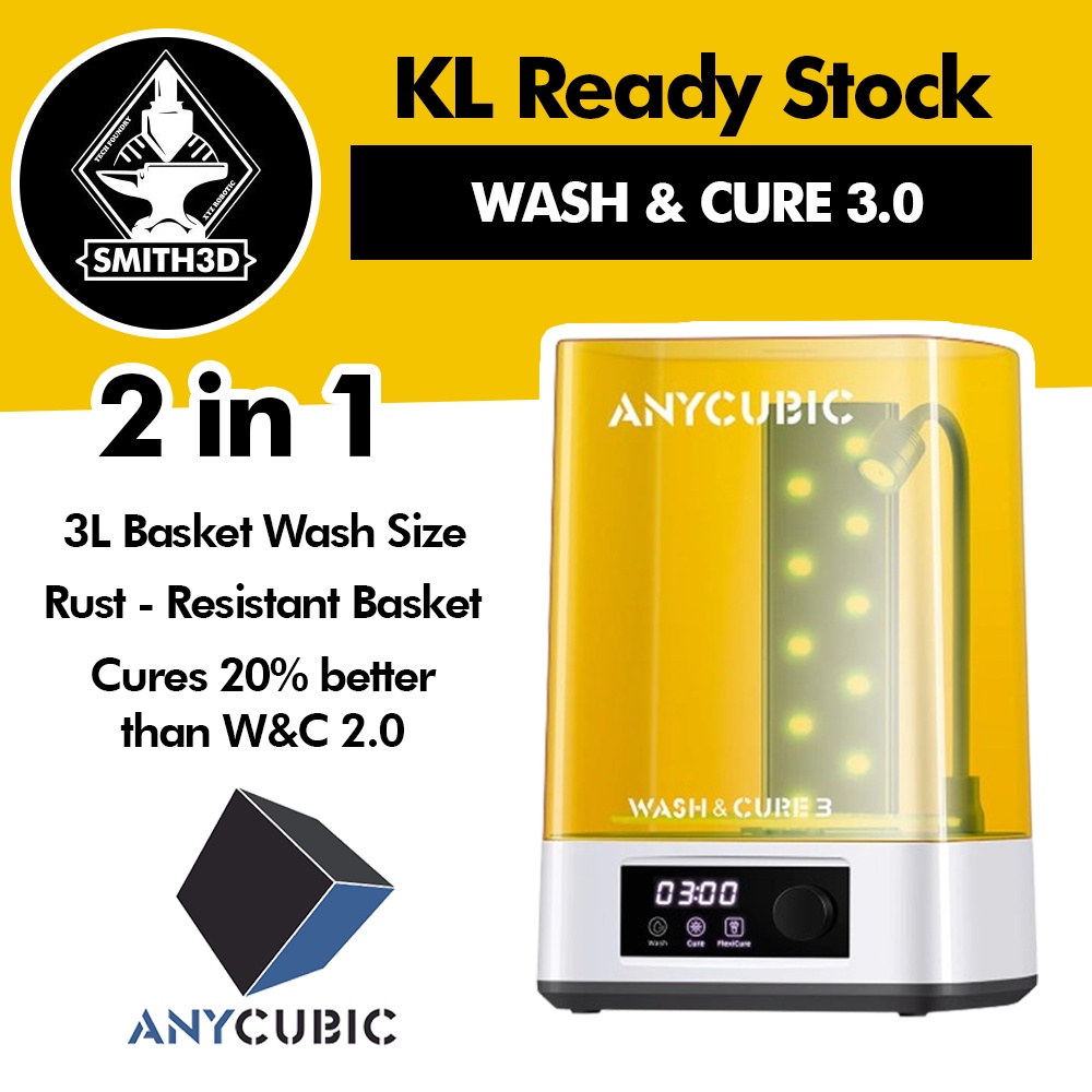 Anycubic Wash & Cure 3.0 Machine 2 in 1 for LD002R LD Photon Photons ...