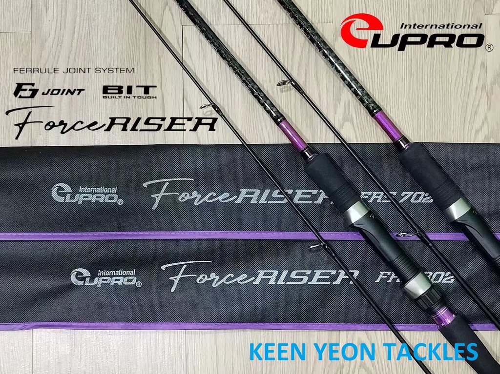 EUPRO FORCE RISER FISHING ROD ( SPINNING ) | Shopee Malaysia
