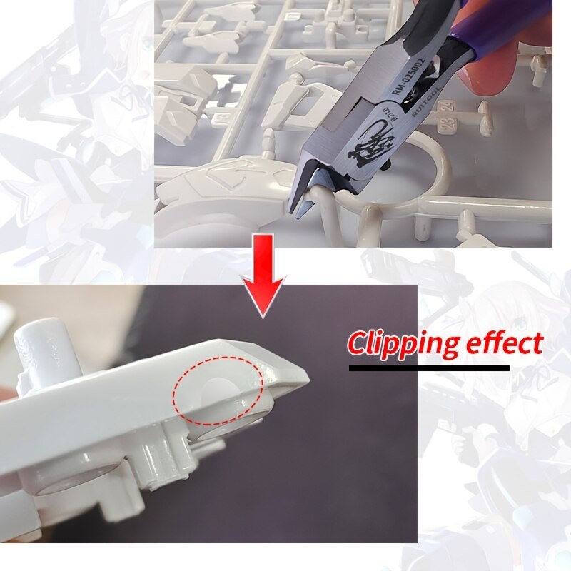4.7 Inch Model Nippers Ultra-Thin Single-Edged Gundam Model Building ...