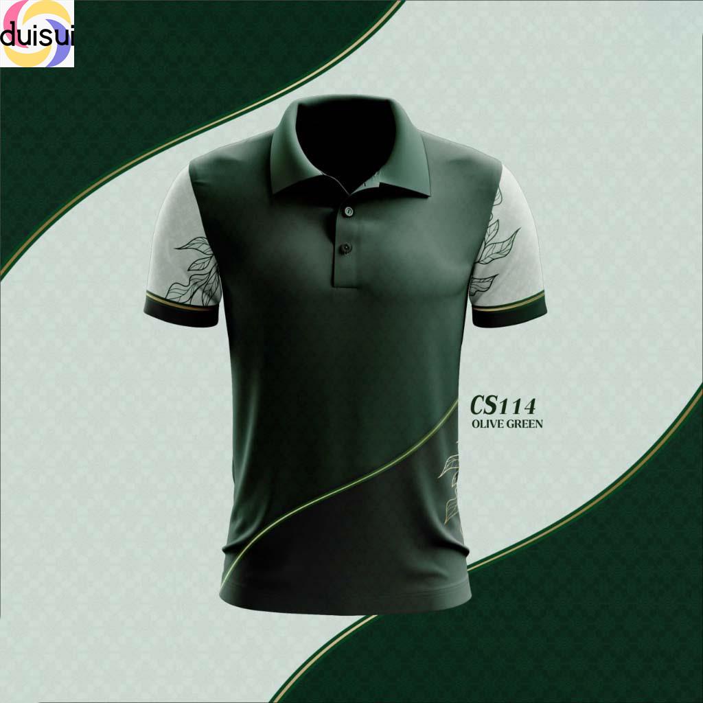 OLIVE GREEN (POLO) NEW Fresh Design Sublimation Quick Drying Simplicity ...