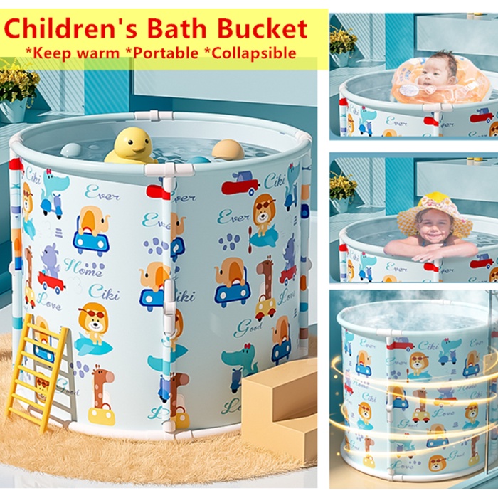 Children's Bath Bucket Baby Bucket Baby Swimming Bucket Household ...