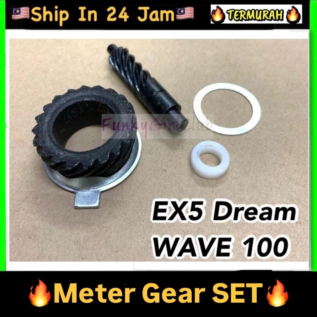 METER GEAR Honda WAVE100 / EX5 DREAM / Wave100R ( Drum ) Speedometer ...