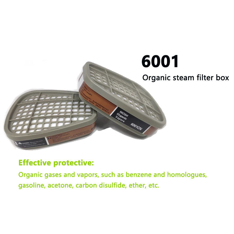 Organic 6001/6002 Filter Cartridge 5N11 Dustproof Cotton Fit For 6200 ...