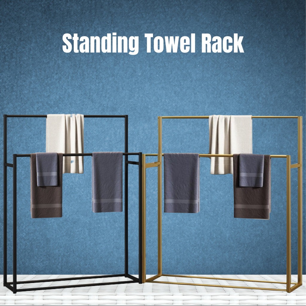 MM Rak Tuala Baju Hanger Clothes Drying Rack Metal Penyidai Sejadah ...