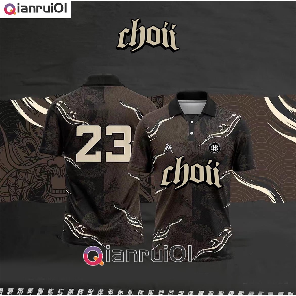 CHOII NEW 2023 Choii Jersey Microfiber Latest Design RETRO COLLAR VIRAL ...
