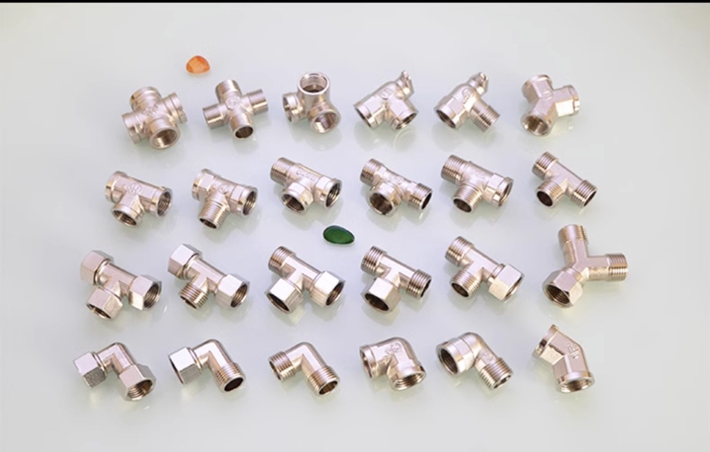 [WDY] 20mm Copper Electroplating Pipe Fittings 1/2 Stainless Steel ...