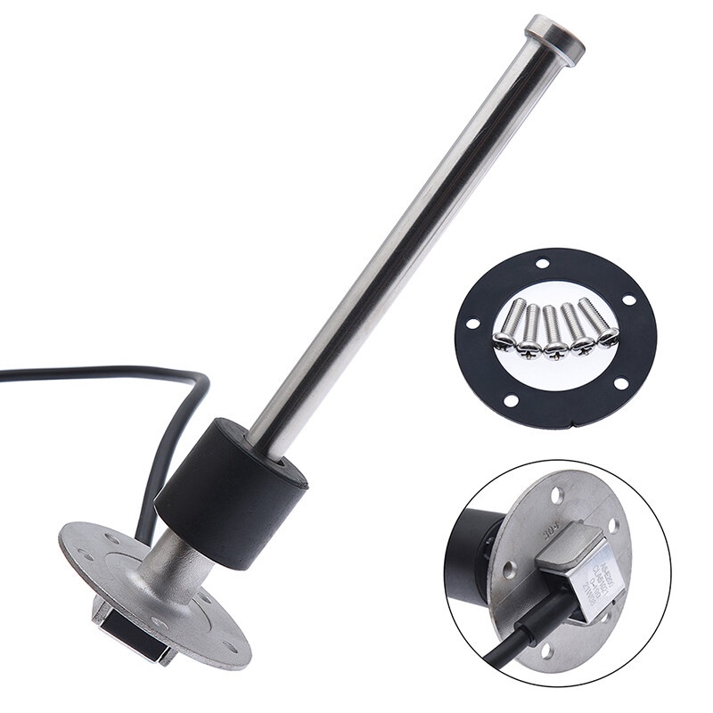 100-500mm 52mm Universal Fuel Level Gauge Waterproof Oil Level ...