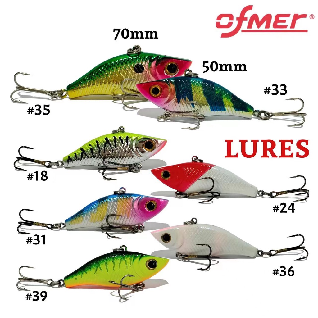 OFMER RATTLIN FISHING LURES (50mm / 70mm) | Shopee Malaysia