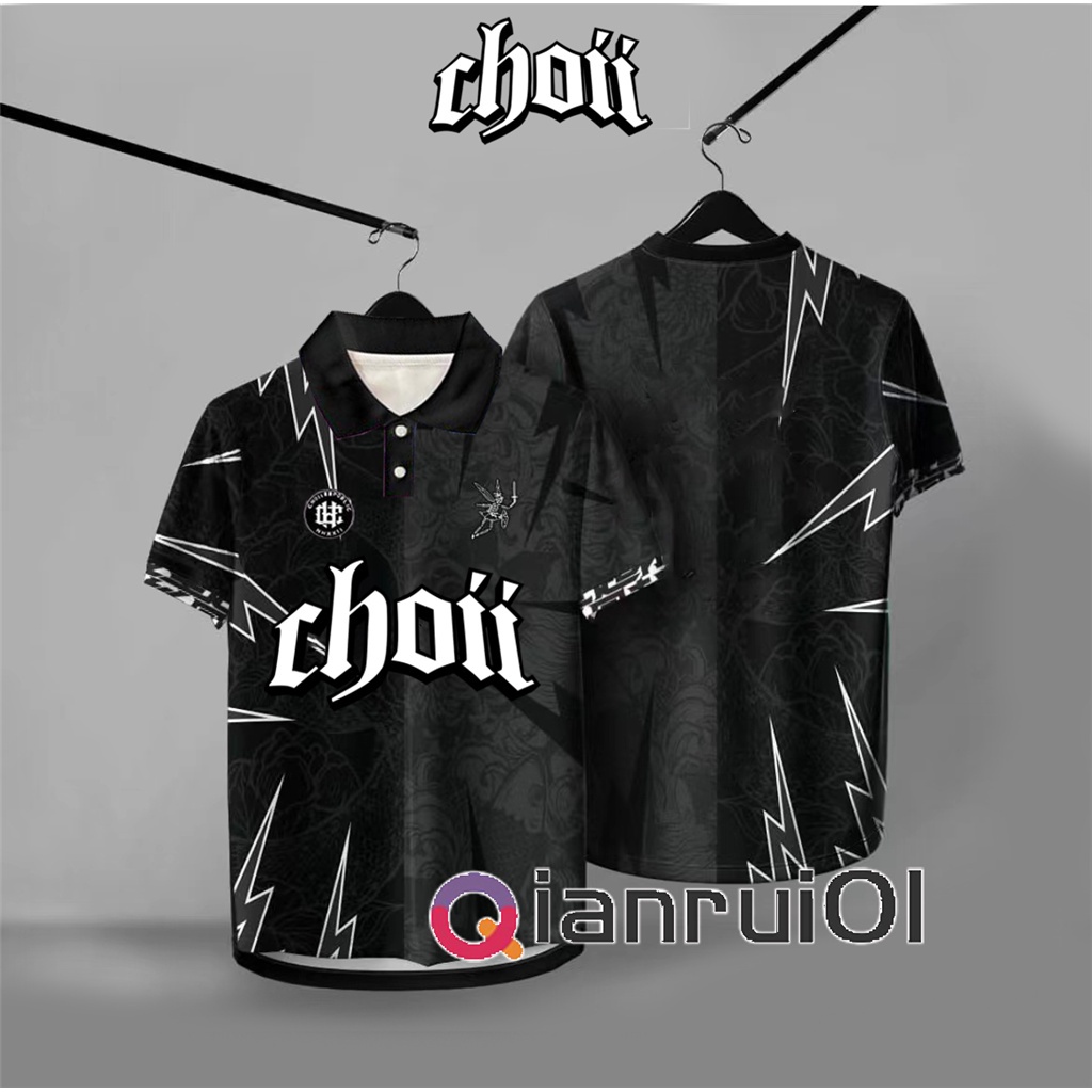 CHOII NEW 2023 Choii Jersey Microfiber Latest Design RETRO COLLAR VIRAL ...